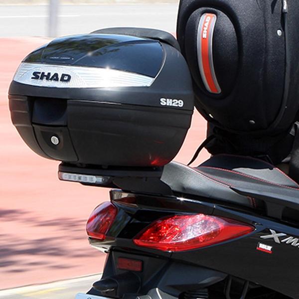 SHAD SH29 トップケース 29L (無塗装ブラック) : モトパーツ バイクカスタムパーツ 専門店 - 通販 - Yahoo!ショッピング