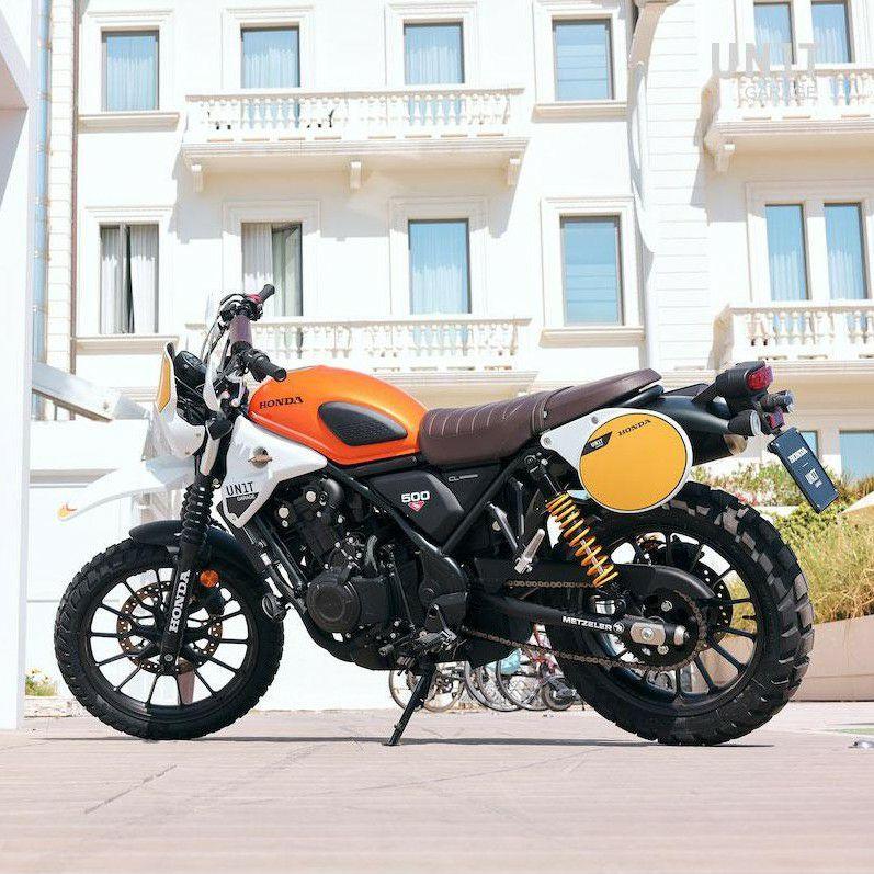 CL250/CL500 タンクサイドパネル ホワイト UNIT GARAGE : モトパーツ バイクカスタムパーツ 専門店 - 通販 ...