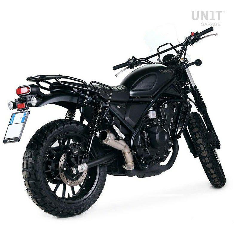 CL250/CL500 エンジンガード ブラック UNIT GARAGE : モトパーツ バイクカスタムパーツ 専門店 - 通販 ...