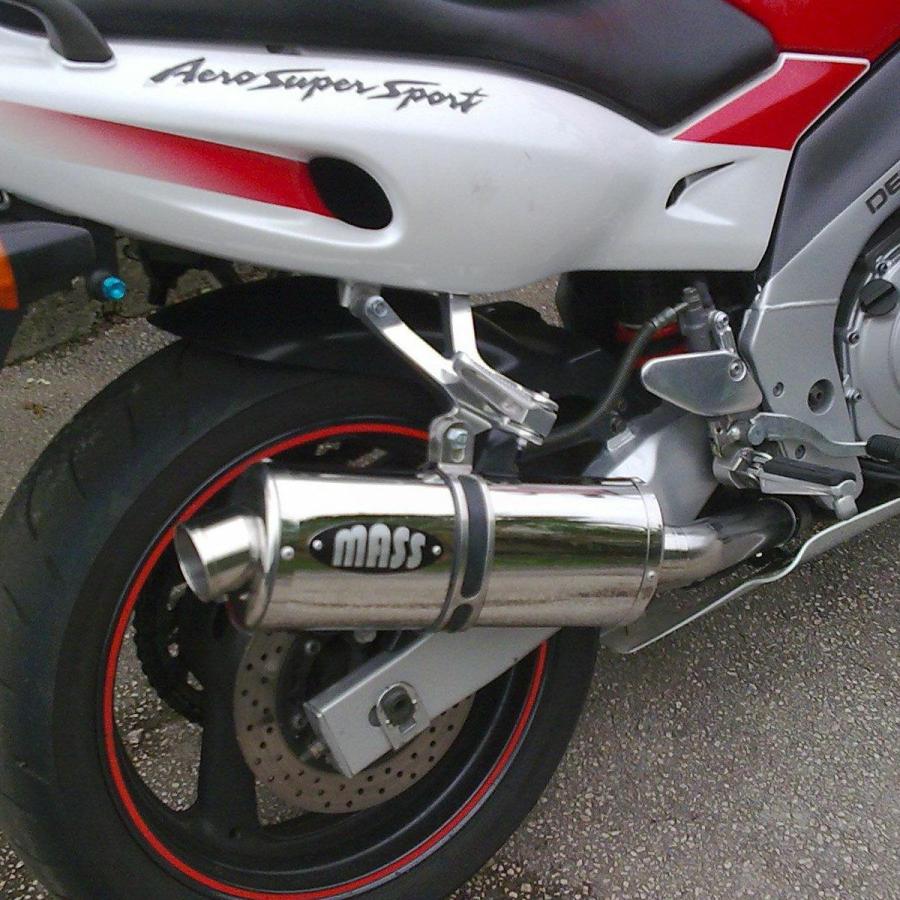 YZF600R サンダーキャット オーバルステンレス スリップオンマフラー MASS Exhaust : モトパーツ バイクカスタムパーツ ...
