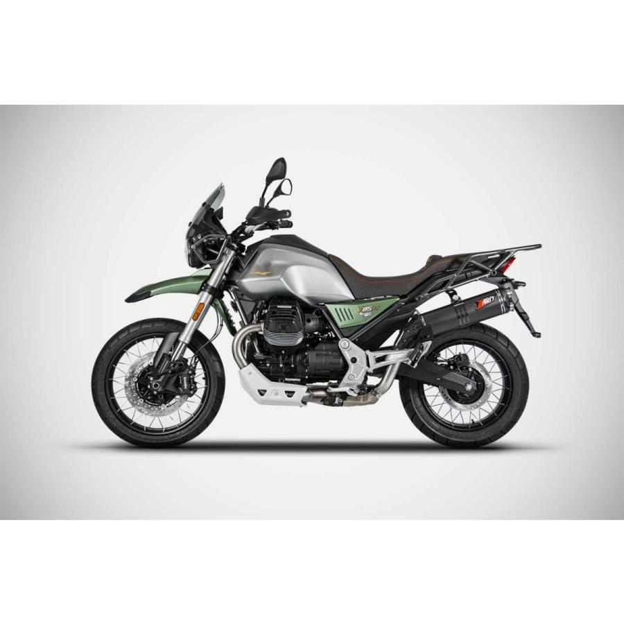V85TT 19- スリップオンマフラー レーシング仕様 チタン ブラック ZARD : モトパーツ バイクカスタムパーツ 専門店 - 通販 - Yahoo!ショッピング