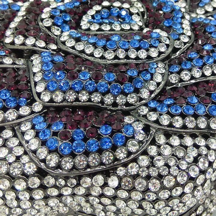 豪華パーティーバッグ キラキラ ストーンBAGラインストーンクラッチ