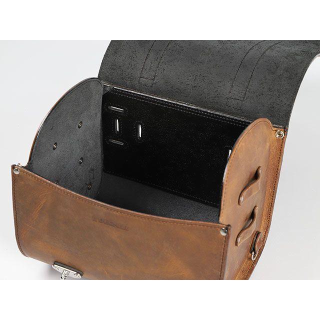正規品／デグナー SB-104 レザーサドルバッグ（ブラウン） DEGNER バイク :1308750-2583294:モトメガネ2号店 - 通販 - Yahoo!ショッピング
