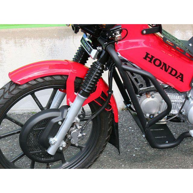 マッドマックス CC110 Mr Quick製 ホンダ JA60 クロスカブ用 エンジンガード（ブラック） メーカー在庫あり MADMA ...