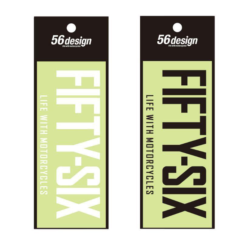 56デザイン ステッカー フィフティシックス ステッカー（130） バイク 雑貨 56design FIFTY-SIX STICKER（130 ...