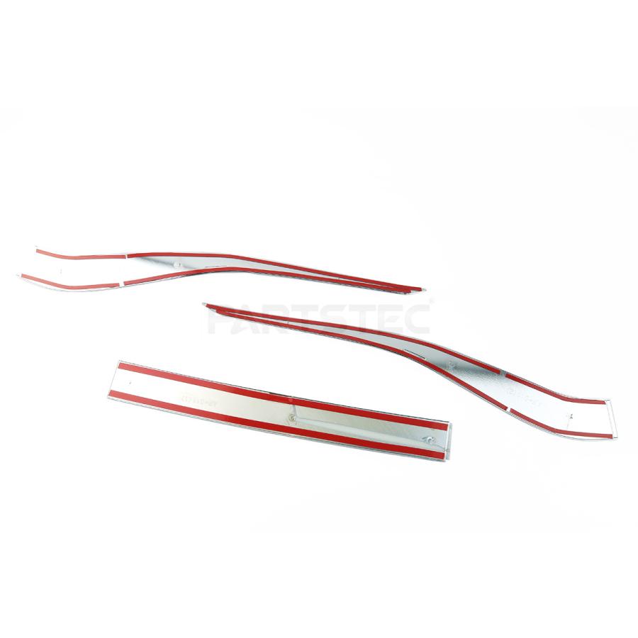 アルファード トヨタ 新型 40系 AGH40W AGH45W メッキ バックドア ガーニッシュ 3P ナンバー 下 外装 アクセサリー カスタム / 146-167 : MOTOR ...