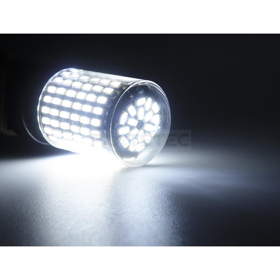 プリウス T20 LED バルブ シングル ホワイト 白 2個セット 6500K 3014SMD 144発 無極性 12V 爆光 高輝度 バックランプ 30系 /147-98x2 ...
