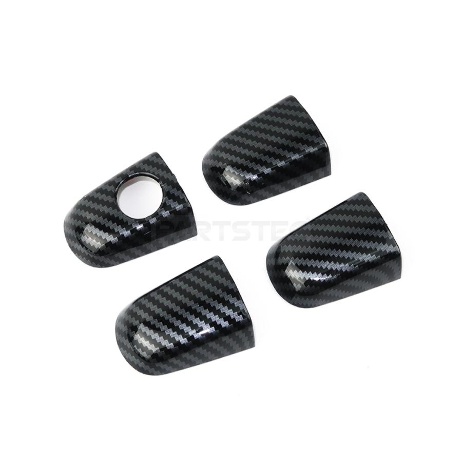 エスティマ ACR50W ACR55W GSR50W GSR55W カーボン柄 ドア ハンドル カバー ガーニッシュ アウター プロテクター / 149-73 : MOTOR POWER 5 ...