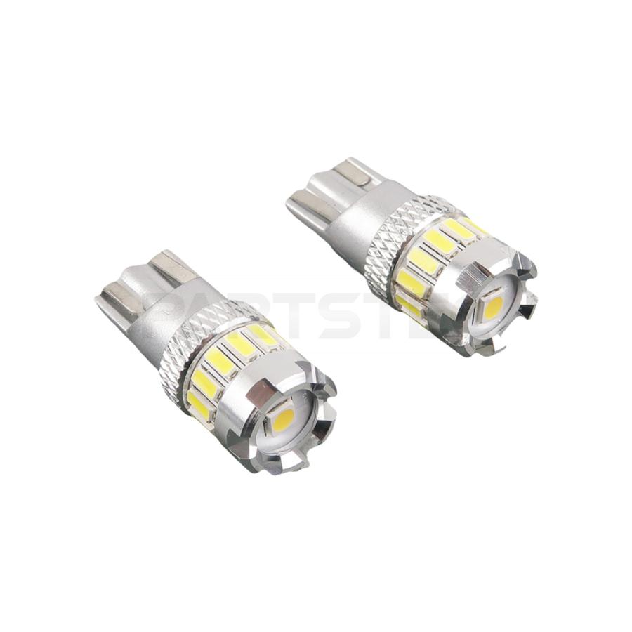 SAMSUNG製 T10 T16 LED バルブ 15連 ホワイト 2個 ポジション バックランプ ライセンスランプ / 46-38x2 ...