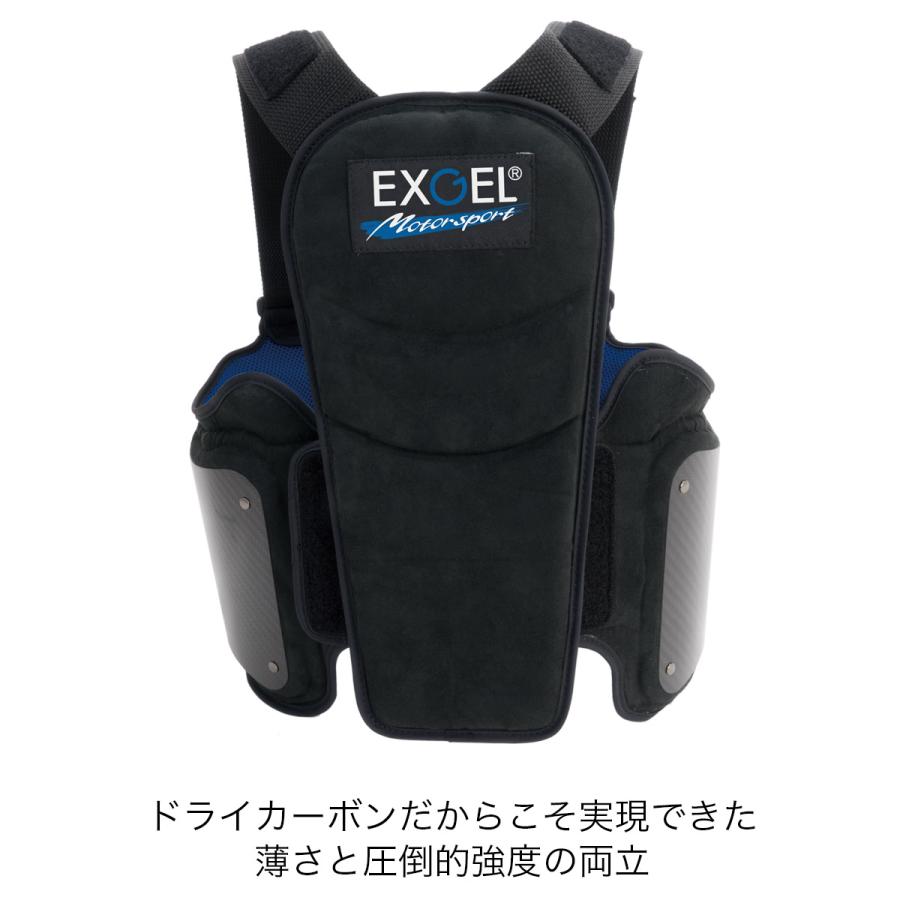 EXGEL ドライカーボンベスト17 カート用カーボンリブプロテクター :AKK23J-BK:Motostars - 通販 - Yahoo!ショッピング