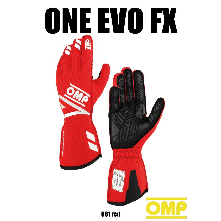 OMP オーエムピー ONE EVO FX GLOVES 4輪用レーシンググローブ FIA8856-2018 : Motostars - 通販 - Yahoo!ショッピング