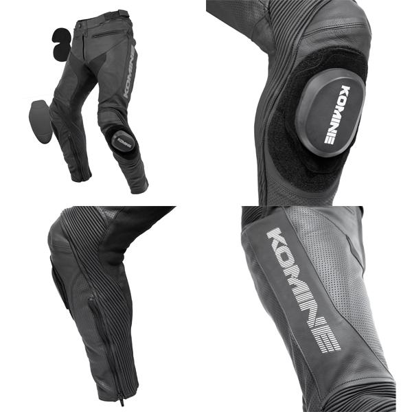 コミネ PK-782 Rスペックスポーツレザーパンツ Black : 二輪用品店 MOTOSTYLE - 通販 - Yahoo!ショッピング