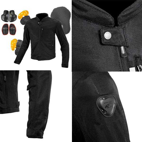 コミネ JK-171 プロテクトメッシュジャケット Black : 二輪用品店 MOTOSTYLE - 通販 - Yahoo!ショッピング