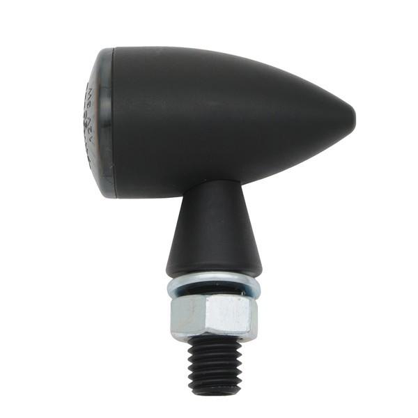 DAYTONA（バイク用品） デイトナ 15287 HIGHSIDER LEDウィンカー アポロ・ブレット マットブラック : 二輪用品店 ...