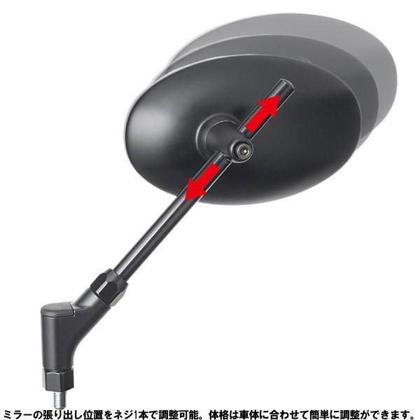 TANAX タナックス（TANAX） クラシカル2ミラー シルバー鏡 10mm（ブラック） AB2-104-10 : 二輪用品店 MOTOSTYLE - 通販 - Yahoo!ショッピング