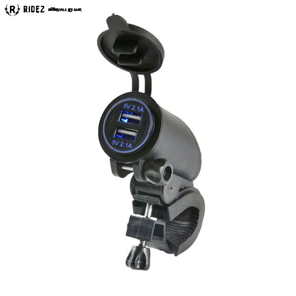 RIDEZ（バイク） RIDEZ（ライズ） DEF DUAL USB CHARGER DEF-UC2 : 二輪用品店 MOTOSTYLE - 通販 - Yahoo!ショッピング