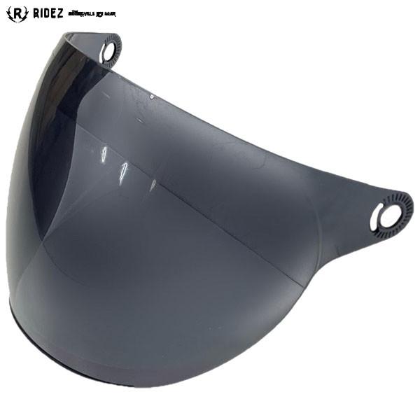 RIDEZ RIDEZ（ライズ） Jr&Vivian用シールド SMOKE : 二輪用品店 MOTOSTYLE - 通販 - Yahoo!ショッピング