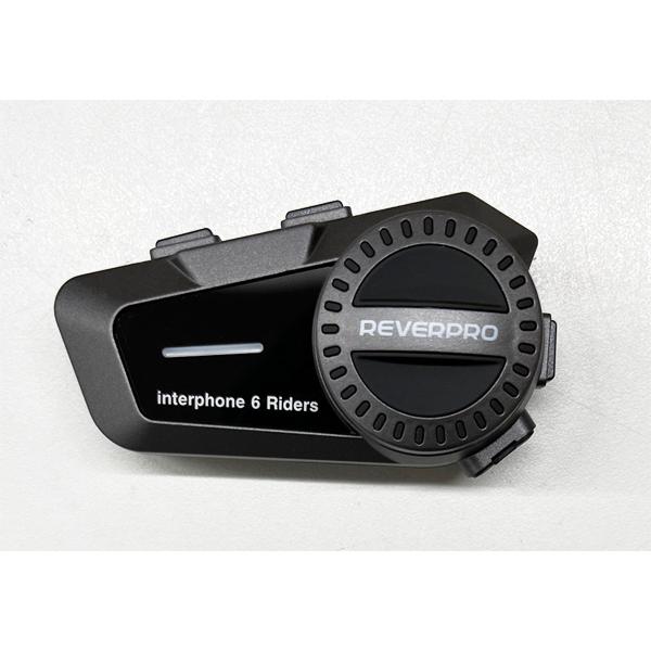 リヴェルプロ(REVERPRO) Bluetooth ブルートゥース インターコム バイク オートバイ用 インカム BT11 6人通話可能 音楽共有 他社インカム接続 FMラジオ塔載 ...
