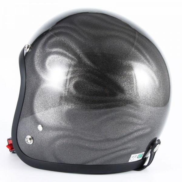 72JAM JET HELMET Helmet JG-14L GHOST FLAME シルバー グロス仕上げ XLサイズ(60-62cm未満) : 二輪用品店 MOTOSTYLE - 通販 ...