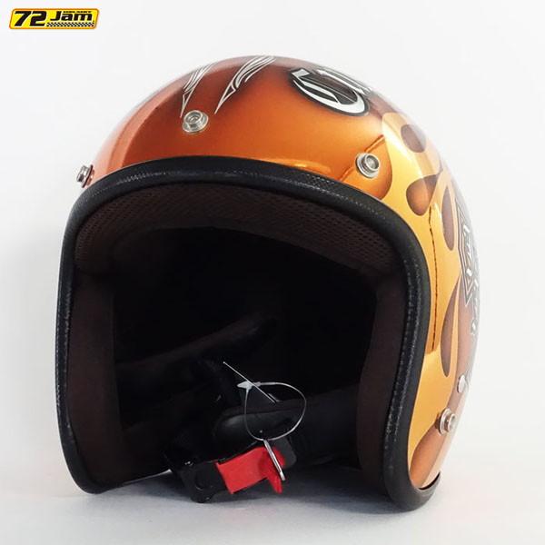 72JAM Helmet IP-1004 カスタム72JAM フレイムス Newクロス オレンジ XLサイズ(60-62cm未満) : 4562286795149 : 二輪用品店 ...