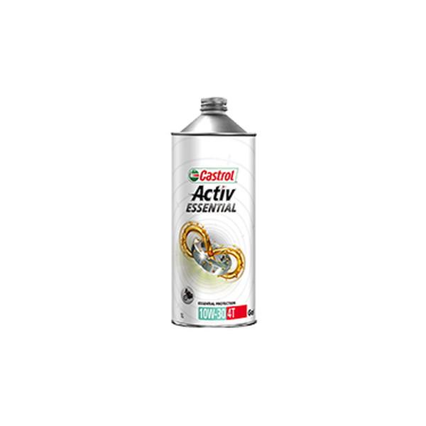 Castrol（カストロール） Activ ESSENTIAL（Go 4T） 10W-30 4サイクルエンジンオイル 1L : 二輪用品店 ...