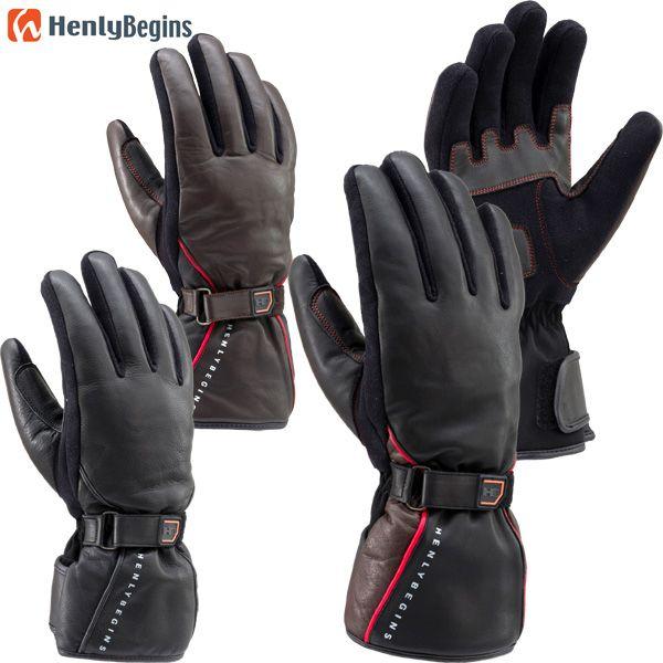 HenlyBegins DS-615 コンビグローブ レザー ウインターグローブ : 二輪用品店 MOTOSTYLE - 通販 - Yahoo!ショッピング