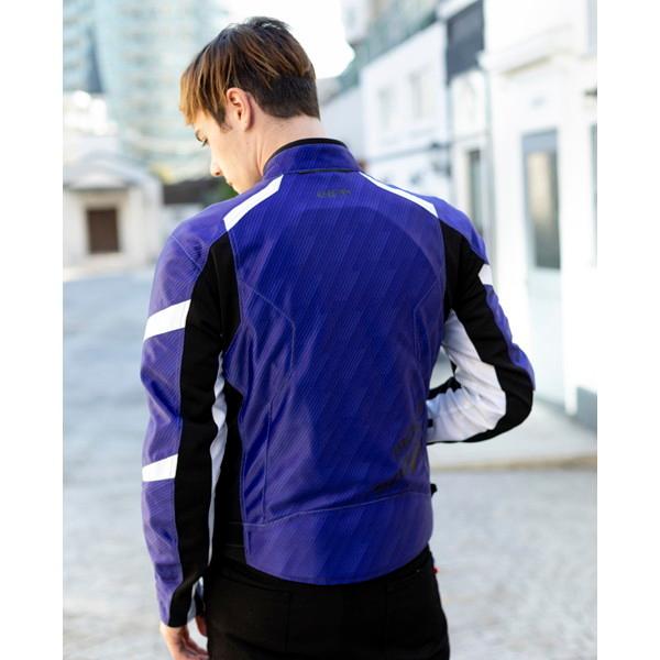 elf エルフ（elf） EJ-S113 スフィーダ ジャケット Blue 春夏モデル : 二輪用品店 MOTOSTYLE - 通販 - Yahoo!ショッピング