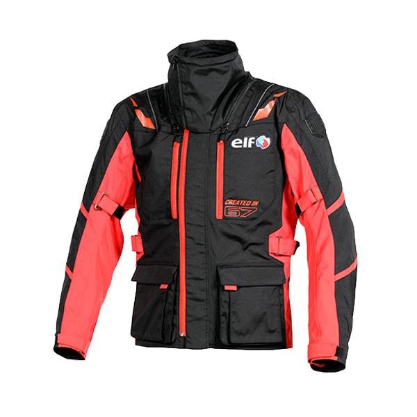 エルフ EL-8244 防水 ナイロン ハーフロング ブルゾン（レッド） : 二輪用品店 MOTOSTYLE - 通販 - Yahoo!ショッピング