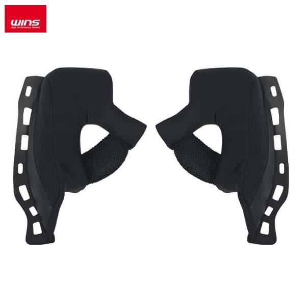 ウインズジャパン WINS（ウインズ）G-FORCE SS チークパッド ブラック : 二輪用品店 MOTOSTYLE - 通販 - Yahoo!ショッピング
