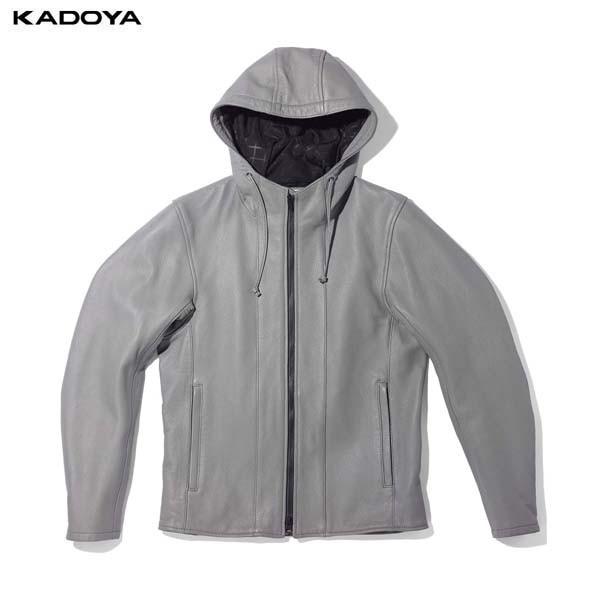 カドヤ カドヤ(KADOYA) K'S LEATHER（ケーズレザー） バイク ジャケット RIDERS PARKA グレー 1649 : 二輪用品店 MOTOSTYLE - 通販 ...