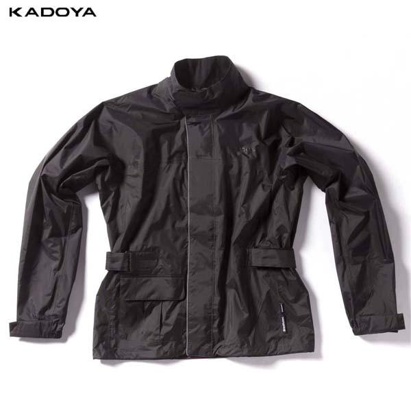カドヤ(KADOYA) K'S LEATHER（ケーズレザー）バイク用 レインウエア K'S RAIN T-4 ブラック 6006-0 : kdy6006bk : 二輪用品店 ...