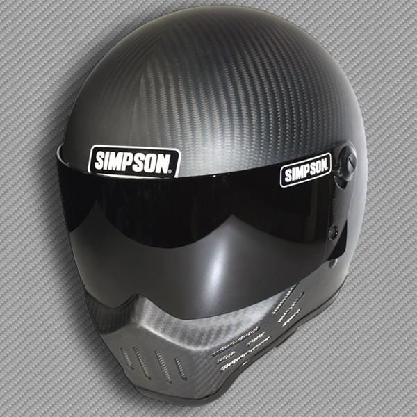 SIMPSON（シンプソン） M30 （マットカーボン） バイク用フルフェイスヘルメット SIMPSON MODEL 30 : 二輪用品店 ...