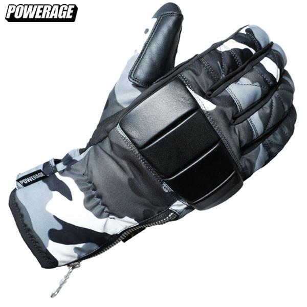 POWERAGE POWERAGE(パワーエイジ) PG-23254 PWプロテクトグローブ ホワイトカモ : 二輪用品店 MOTOSTYLE ...