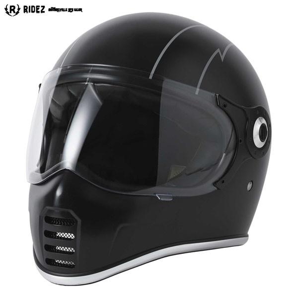 RIDEZ RIDEZ（ライズ） XX HELMET 数量限定モデル THUNDER BOLT バイク用フルフェイスヘルメット : 二輪用品店 ...