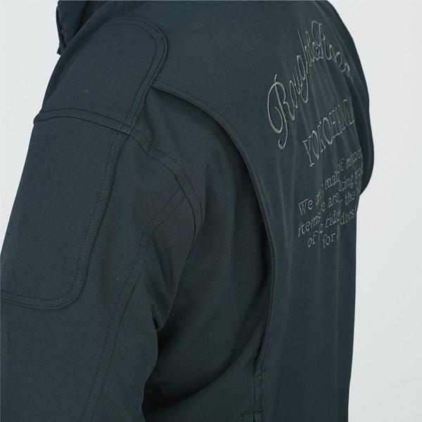 ラフ＆ロード RR7253 エアスルーソフトシェル ストレッチ ライディング ZIP ジャケット EM ブラック : 二輪用品店 MOTOSTYLE - 通販 - Yahoo!ショッピング