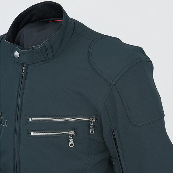 ラフ＆ロード RR7253 エアスルーソフトシェル ストレッチ ライディング ZIP ジャケット EM ブラック : 二輪用品店 MOTOSTYLE - 通販 - Yahoo!ショッピング