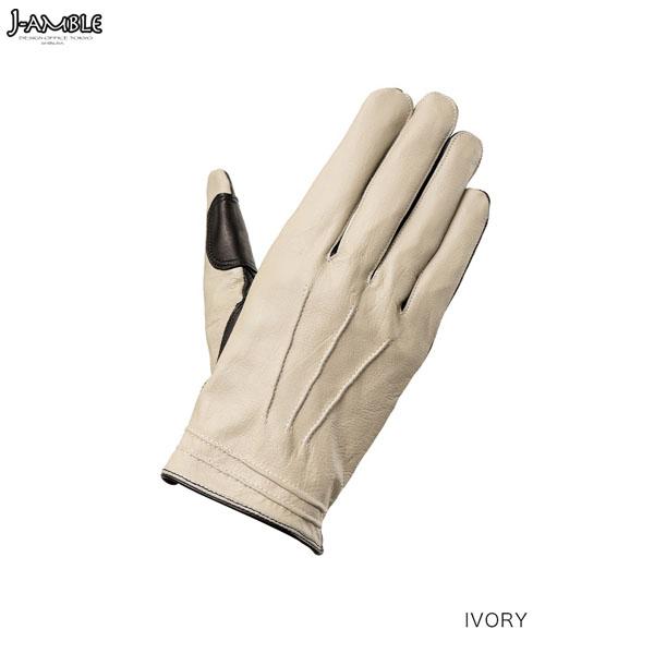 J-AMBLE (J-アンブル) RSG368 オールシーズンレザーグローブ アイボリー RossoStyleLab(ロッソスタイルラボ) : 二輪用品店 MOTOSTYLE - 通販 ...