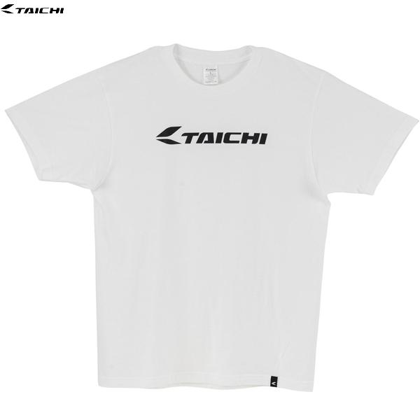 TAICHI RS TAICHI（RSタイチ） RSU106 LOGO T-SHIRT WHITE : 二輪用品店 MOTOSTYLE - 通販 - Yahoo!ショッピング