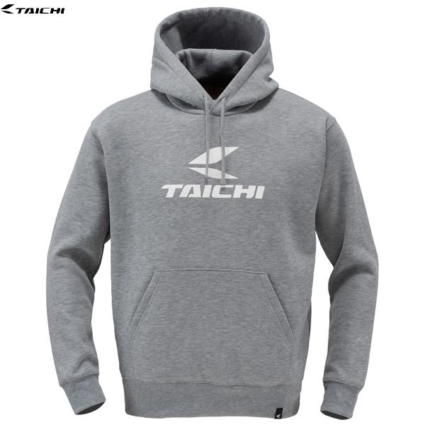 TAICHI RS TAICHI（RSタイチ） RSU107 LOGO HOODIE GRAY : 二輪用品店 MOTOSTYLE - 通販 - Yahoo!ショッピング