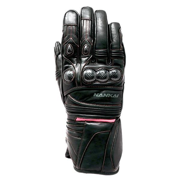 NANKAI NANKAI(ナンカイ) SDG-3348B カーボンレザーグローブ レッド : 二輪用品店 MOTOSTYLE - 通販 - Yahoo!ショッピング