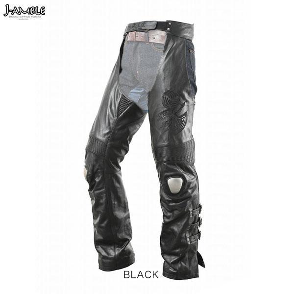 J-AMBLE WBPN-23 ハードライドレザーチャップス 弐黒堂 BLACK : 二輪用品店 MOTOSTYLE - 通販 - Yahoo ...