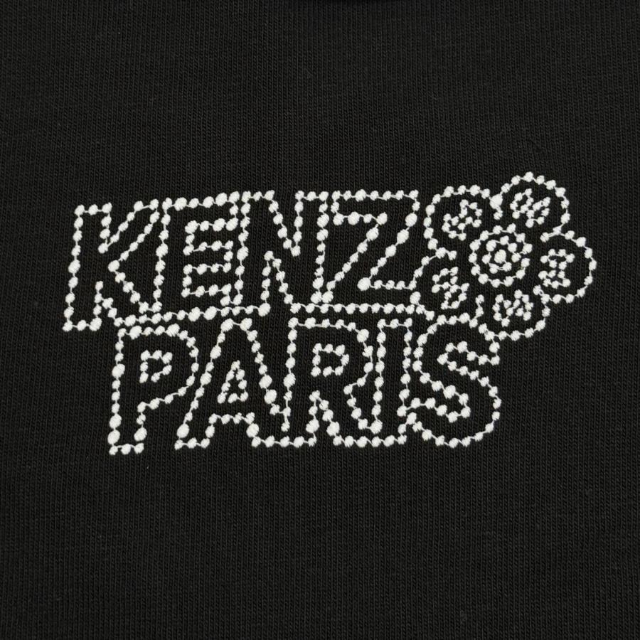 KENZO（ケンゾー） 24SS Black Letter Print Crewneck Loose Fit T-Shirt クルーネック ...