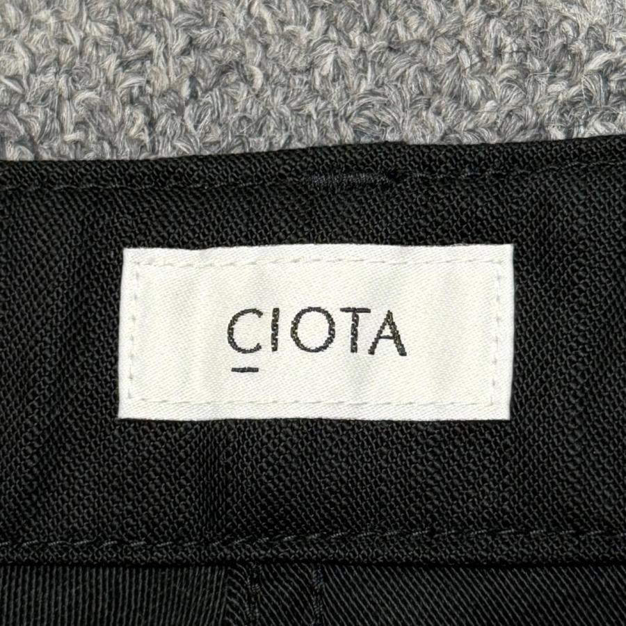 CIOTA シオタ Baker Pants（Baggy） ベイカーパンツ バギー PTLM-165 ブラック 5 15088M : MOTTO ...