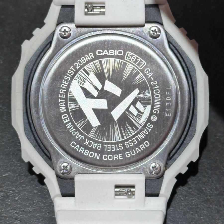 CASIO（カシオ） CASIO ANALOG-DIGITAL 2100 Series アナログ腕時計 GA-2100MNG ホワイト ...