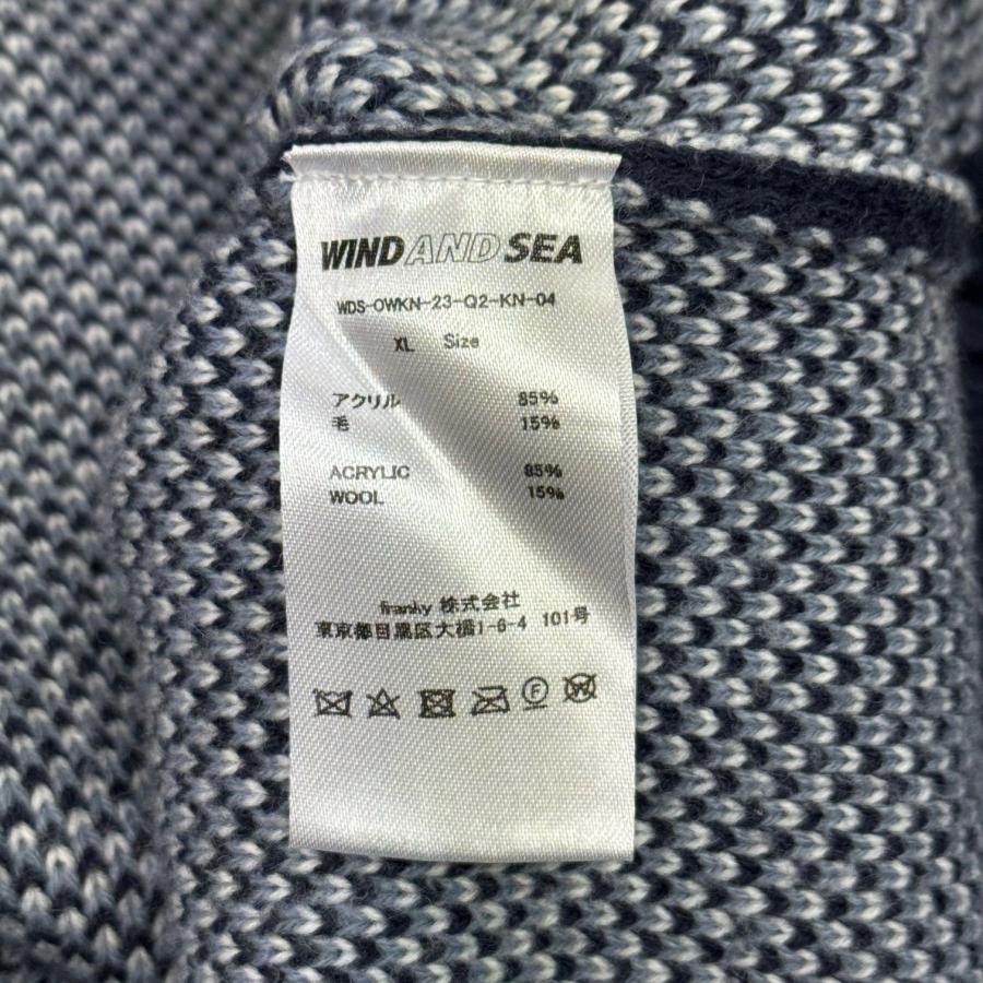 WIND AND SEA 23AW Mt Snow Sweater グラフィック クルーネック ニット セーター ウィンダンシー WDS ...