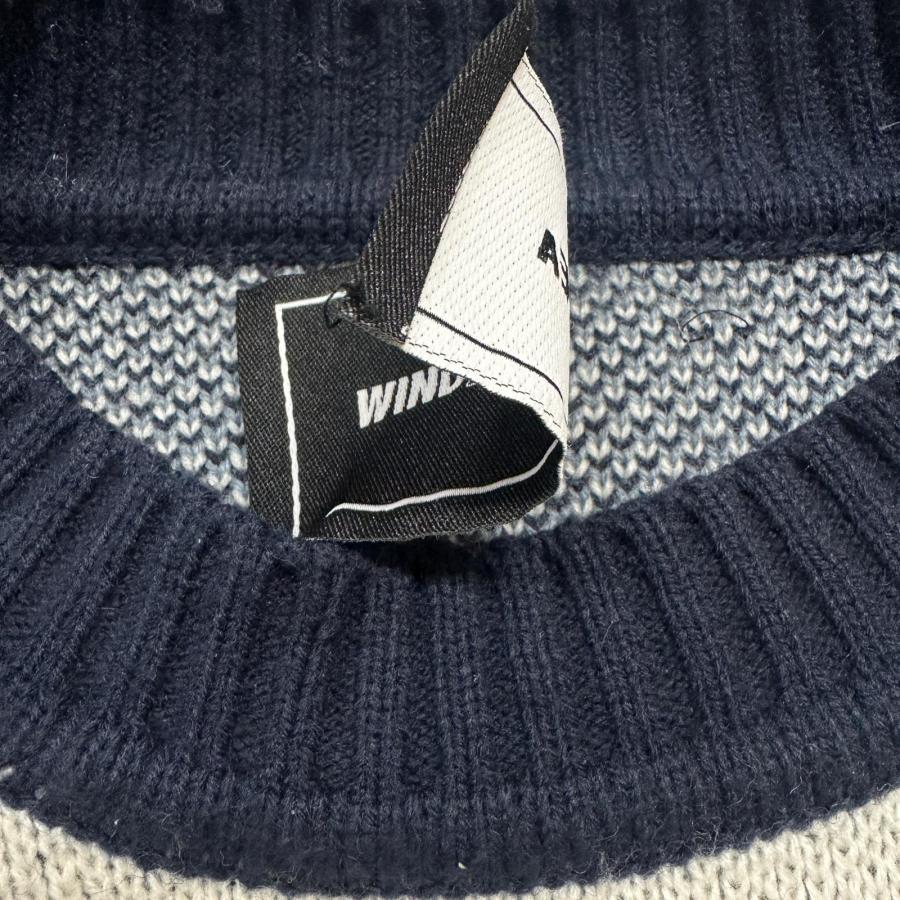 WIND AND SEA 23AW Mt Snow Sweater グラフィック クルーネック ニット セーター ウィンダンシー WDS ...