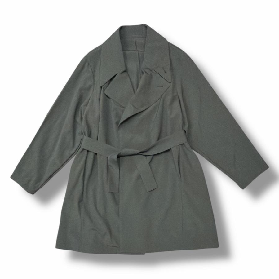 参考上代74800円 未使用 YOKE 25SS WOOL TROPICAL DOUBLE BREASTED COAT ウールトロピカルダブル ...