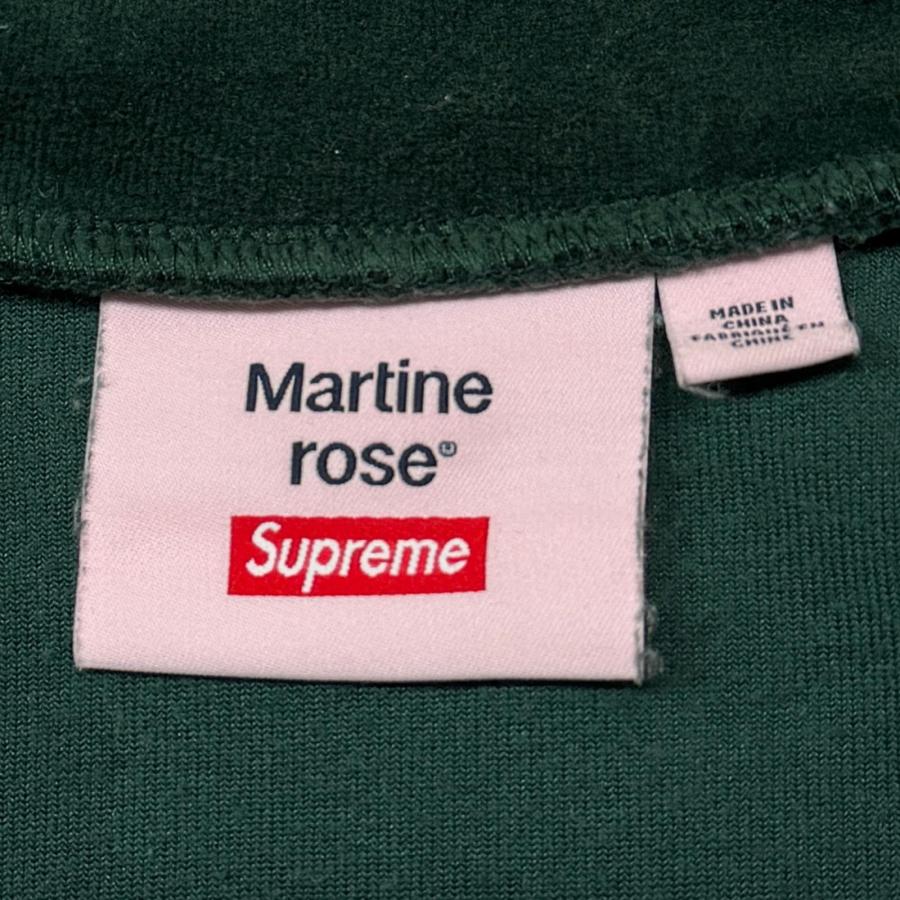 Supreme（シュプリーム） × MARTINE ROSE マーティンローズ 24AW Velour Track Jacket ベロア ...