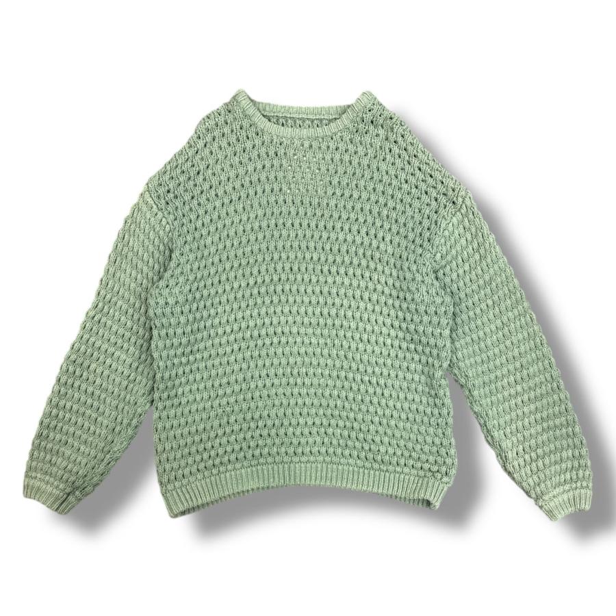 SSZ 大仏KNIT ニット セーター BEAMS ビームス エスエスズィー 20S-SK306 グリーン M （85018A ...