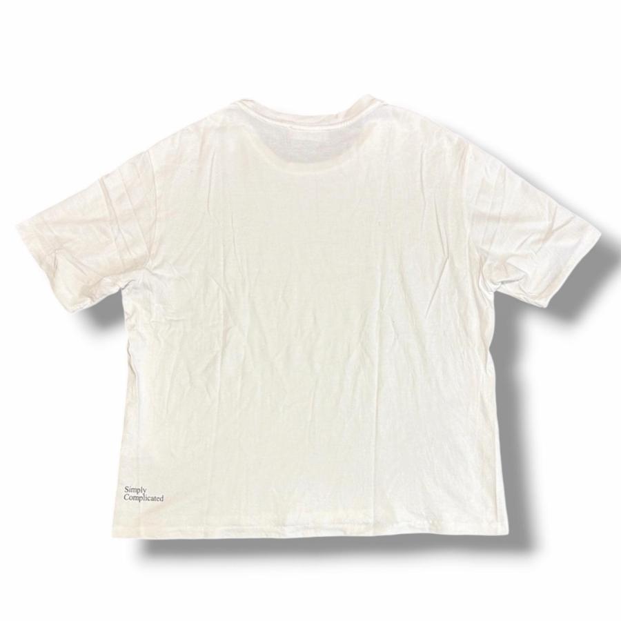 SIMPLYCOMPLICATED シンプリーコンプリケイテッド Simply TEE シンプルリーTシャツ 半袖カットソー 25SS1008 ...